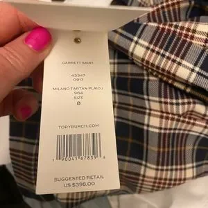 Tory Burch | Skirts | Tory Burch Garrett Milano Plaid Skirt | Poshmark